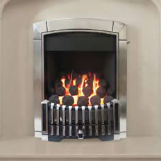 Flavel Caress Plus Open Fronted HE Slide Control Gas fire